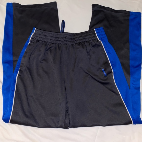 Reebok | Bottoms | Reebok Boys Dri Fit Pants L 416 Grey With Blue ...